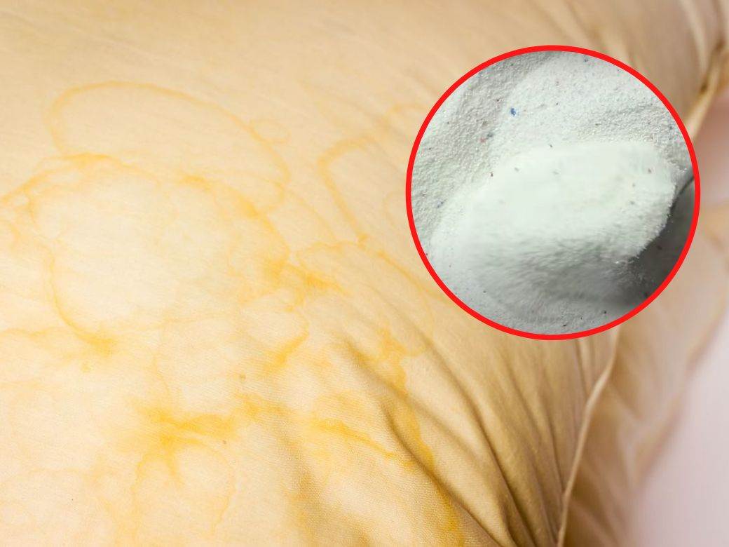 Kako skinuti žute fleke s jastuka | Lepa i srećna