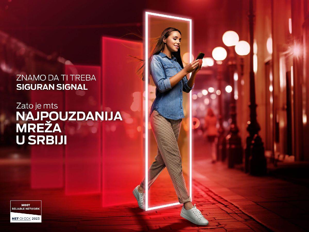 mts najpouzdanija mreža u Srbiji | Lepa i srećna
