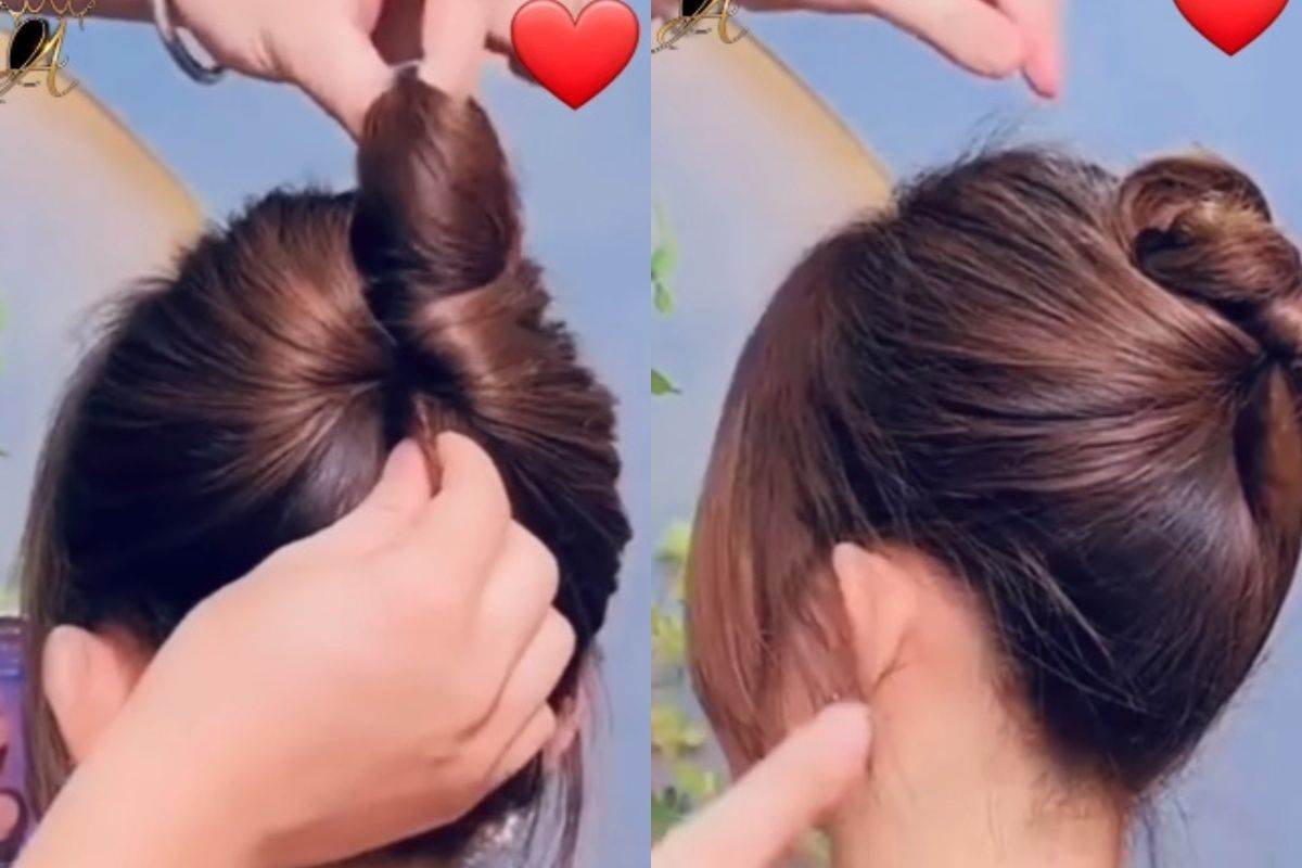 Elegantna punđa za venčanja i slavlja | Lepa i srećna