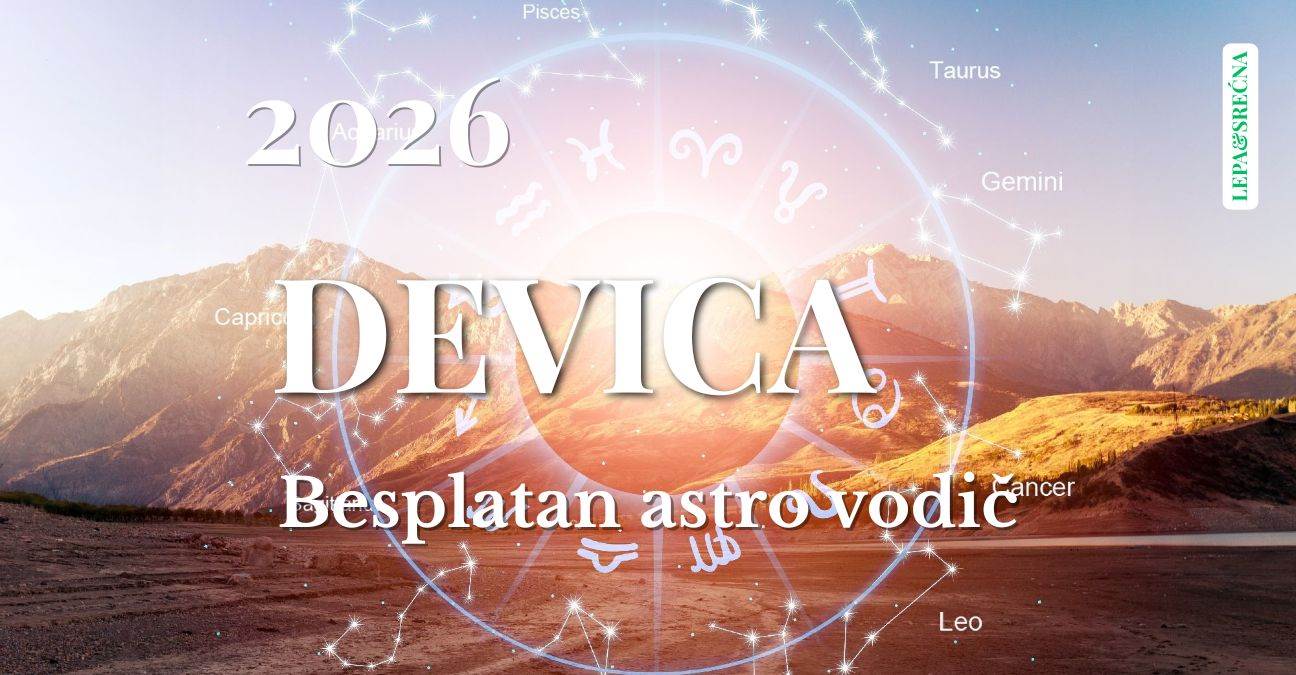Godišnji horoskop za 2026 znak Devica | Lepa i srećna