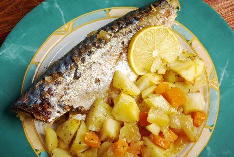 JELA SA RIBOM: pikantna skuša pečena u rerni (POSNO + RECEPT) | Lepa i ...