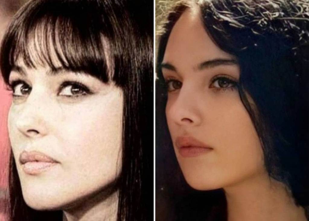 monika beluci vensan kasel deva cerka model | Lepa i srećna